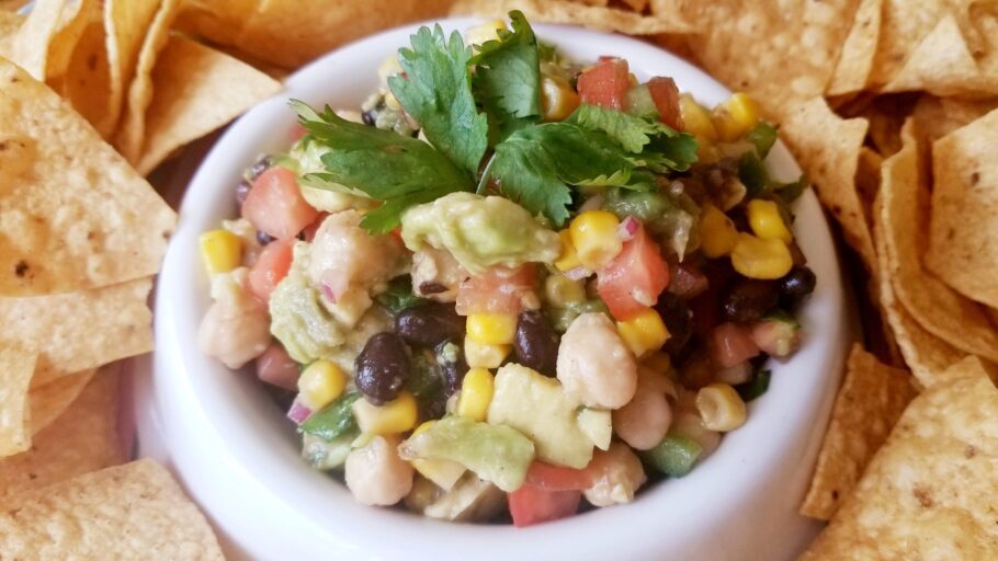 Super Easy Black Bean and Corn Salsa — Chicken Soup with Dumplings