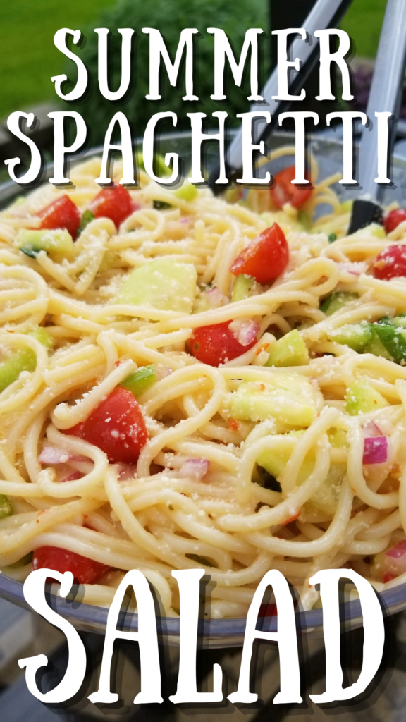 The Best Summer Spaghetti Salad — Chicken Soup with Dumplings